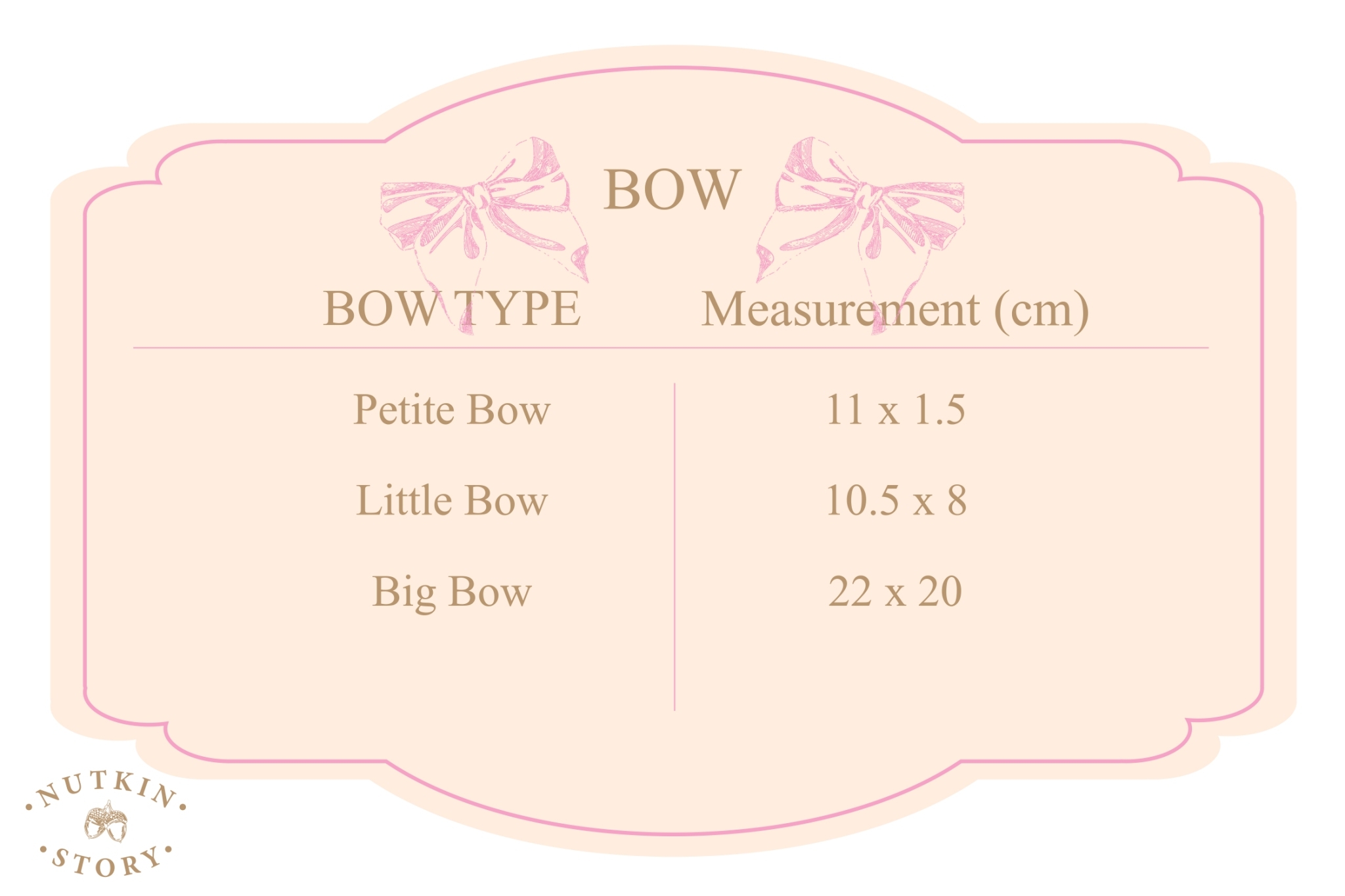 Sizing Guide – Nutkin Story